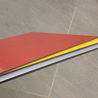 China PE PVDF Aluminum Composite Panel 4mm with Polyester Core for Building Cladding for sale