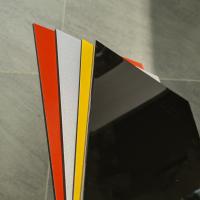 China PE PVDF Aluminum Composite Panel 4mm with Polyester Core for Building Cladding for sale