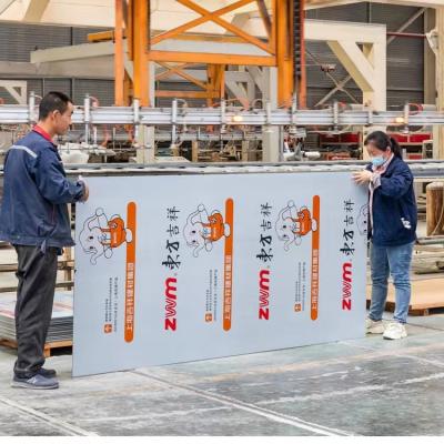 중국 알루미늄 PVDF 복합 패널, 우수한 충격 저항과 5% 이상의 연장 판매용