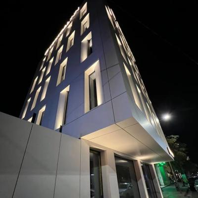 China Aangepaste grootte ACP Alucobond tekening Aluminium composiet paneel voor gordijnwand schouders binnenshuis Te koop