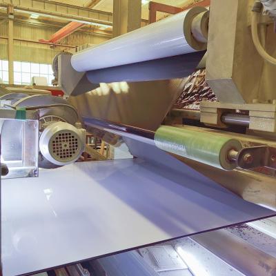 Chine Panneau composite en aluminium au noyau en PE incassable, blanc brillant de 3 mm, ACM ACP pour matériaux de construction à vendre