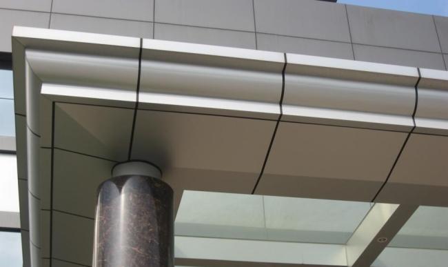 High quality mirror aluminum composite panel for outdoor building，PE coating,due to its compact molecule structure,the p