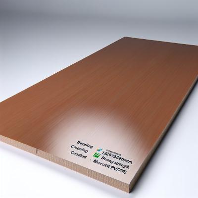 China 1220x2440mm Wooden Aluminum Composite Panel with PVDF/PE Coating for sale
