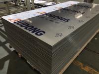 China 4mm PVDF Aluminum Composite Panel 1220x2440mm for Building Cladding and Exterior Facade for sale
