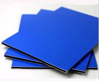 China Wall Cladding ISO Antibacterial 5mm PVDF Coating ACP Aluminum Composite Panel 1220x2440mm for sale