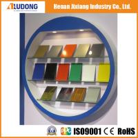 China Wall Cladding ISO Antibacterial 5mm PVDF Coating ACP Aluminum Composite Panel 1220x2440mm for sale