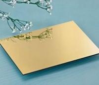 China Polyester Coating AA3003 Gold Mirror Aluminum Composite Panel 5000mm Length 5mm Thickness for sale