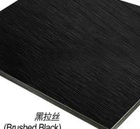 China 5mm Black Mirror Aluminum Composite Panel - 1000-6000mm Length, PE/PVDF Coating with 10-15 Year Warranty for sale
