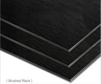 China 5mm Black Mirror Aluminum Composite Panel - 1000-6000mm Length, PE/PVDF Coating with 10-15 Year Warranty for sale