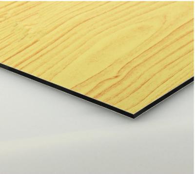 Cina pannelli di rivestimento di alluminio esteriori dell'acero di legno di 1250mm*3050mm in vendita