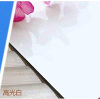 China 4mm Glossy White Aluminum Composite Panel ACP - 1000-6000mm Length, PE/PVDF Coating for Billboard & Facade for sale