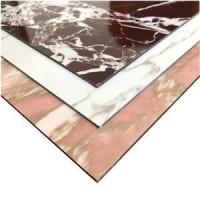 China 3mm PE Core Fireproof Aluminum Composite Panel with 6.8kg/m² Density and 104MPa Bend Strength for Building Cladding for sale