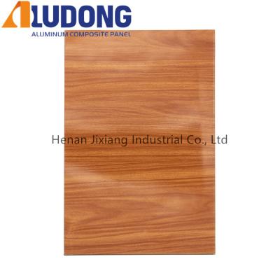 중국 ISO PE Coated 1500mm Wooden Aluminum Composite Panel 판매용