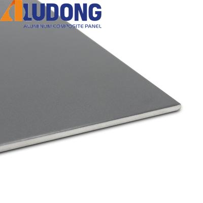 China White Core 6mm Aluminium Composite Panel PVDF Coating for sale