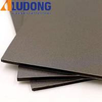 China Fireproof 6mm PVDF Aluminum Composite Panel for Exterior Cladding 1220x2440mm for sale