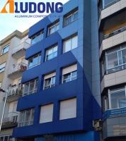 China Fireproof 6mm PVDF Aluminum Composite Panel for Exterior Cladding 1220x2440mm for sale