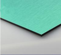 China Brushed Aluminum Composite Panel 1220mm Width 3mm Thickness A2 FR Fireproof for sale