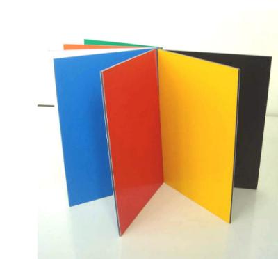 China PE Coated High Gloss Aluminum Composite Panel With High Weather & UV Resistance for sale