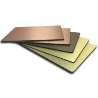China B1 Fireproof Aluminum Composite Panel 4mm PVDF Coated ACM for Building Cladding for sale