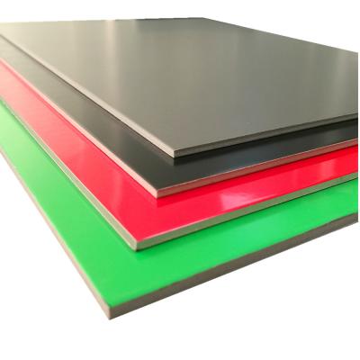 China 2-6mm Aluminium Composite Panel Cladding Sheet With Superior Bending Strength for sale