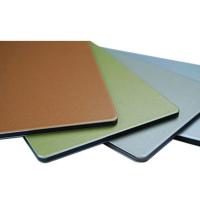 China 1220mm Aluminum Composite Panel Cladding Primer Back Side 3mm PE Core for sale