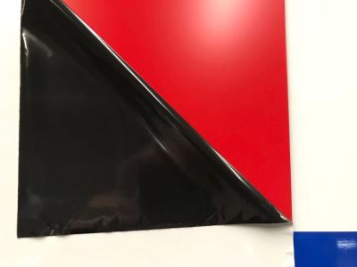 China Wood Textured Aluminum Plastic Composite Board with Polyester Coating for sale