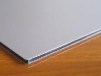 China Aluminum Composite Panel for UV Printing Two Sides Colors Polyester Treated 4mm for sale