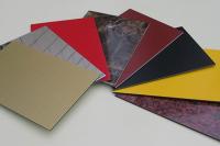 China Aluminum Composite Panel for UV Printing Two Sides Colors Polyester Treated 4mm for sale