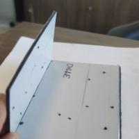 China 3mm Brushed Aluminum Composite Panel PE Core for Interior Wall Cladding Decoration for sale