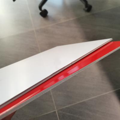 중국 간판과 광고판을 위한 게시판 광택 PE 알루미늄 합성 패널 판매용