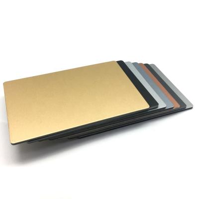 China Flash Silver Solid Aluminium Sheet ACP For Cladding for sale