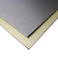 China PVDF Unbroken Core Metal Cladding ACP Panel 5800mm Length 4mm Thickness for sale
