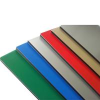 China PVDF Unbroken Core Metal Cladding ACP Panel 5800mm Length 4mm Thickness for sale