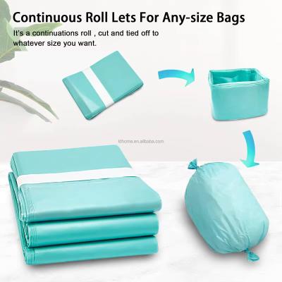 Cina HDPE Adult Diaper Liner Recharges Bag 11M/12M Long Dekor Classic Diaper Bucket Recharges 16L Korbell Diaper Liner Recharges Bags in vendita