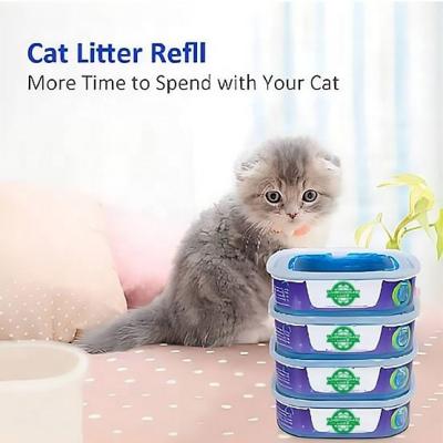 China Pet-Safe Cat Litter Refill Bags Universal-Fit Cat Litter Box Source-Factory Cat Litter Liner Bags Cat Litter Disposal Bin Liners for sale