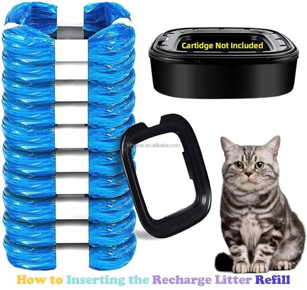 Quality Customized Cat Litter Refills Bag Litter Genie Pail Refills Cassettes for Litter for sale