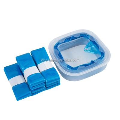 China Customized Cat Litter Bags Odor Control Cat Litter Refills Customized Scented Jumbo Square Refills Disposal Bags Refill for sale