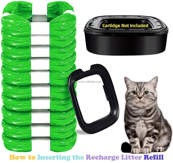 Quality 7-Layer Cat Litter Refill 28FT Jumbo Cat Litter Refill Bags Maximum Odor Control for sale