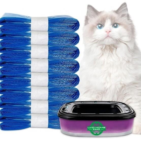 Quality Odor Control Cat Litter Refill Bags 4.5m / 6.5m/8m Litter Locker Refill Cassette Thickened Litter Genie Refills Bag for sale