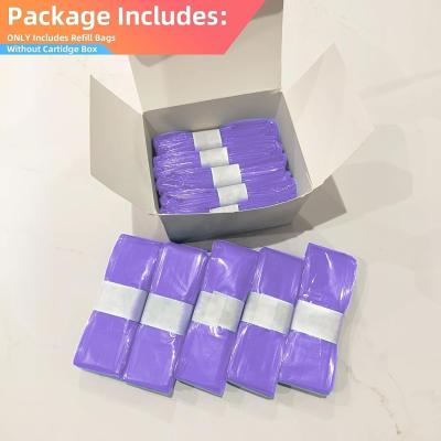 Cina Sacchetti di riempimento di lettiera di gatti viola 7.5m Sacchetti di riempimento di lettiera di gatti con lettiera di gatti in vendita
