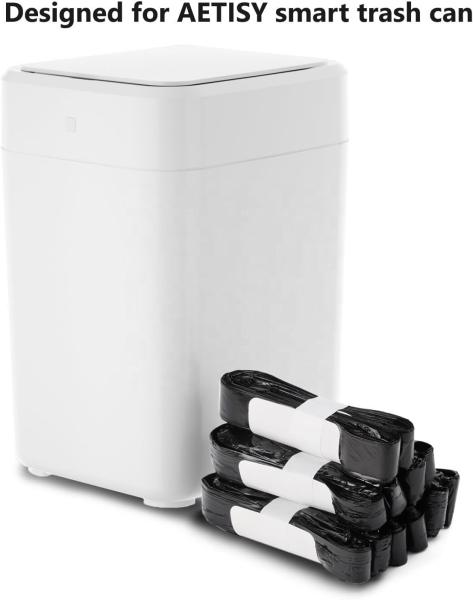 Quality PP Trash Can Automatic Bag Eco Friendly White Plastic Garbage Bags For Self for sale