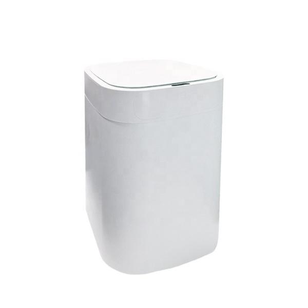 Quality 17.5L Self Bagging Trash Can Household Smart Human Trash Can Customized for sale