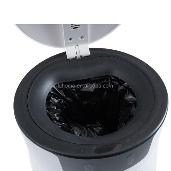 Quality Self Sealing Smart Trash Can ABS Kitchen Garbage Can 20L User Friendly for sale