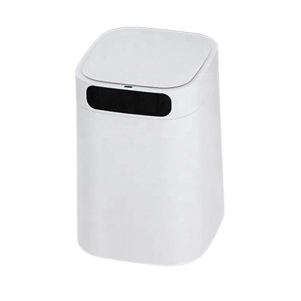 Quality Customized Self Sealing Trash Bin Touchless Smart Waste Bin 17.5L for sale