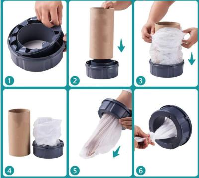 Cina Nappy Roll Refill Film Bin Bag di riempimento dei pannolini Bag di riempimento dei pannolini Angelcare Pail Refilles in vendita