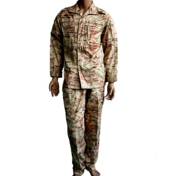 Quality Camouflage Cotton French Tactical Uniforms Breathable Camo tactical Clothing For Royal Guard for sale