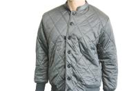 Quality Winter Men Quilted Military Jacket Liner with Cotton Filling Front Button for sale
