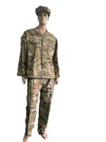 Quality Nylon Cotton 50 / 50 Army ACU Uniform Set Customizable With Multicam Camouflage for sale
