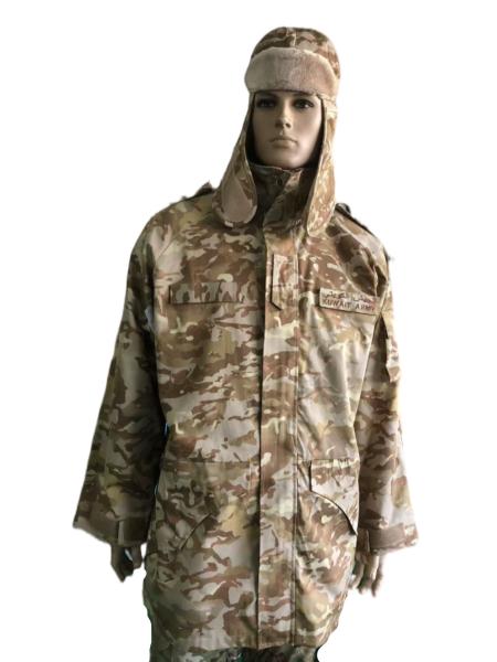Quality Polyester / Cotton M65 tactical Winter Jacket Functional Waterproof For Kuwait Army for sale