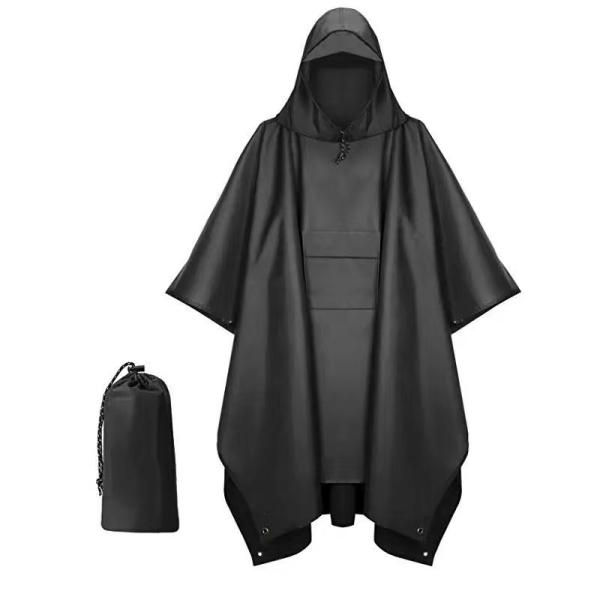 Quality Polyester PU Coating tactical Raincoat for sale